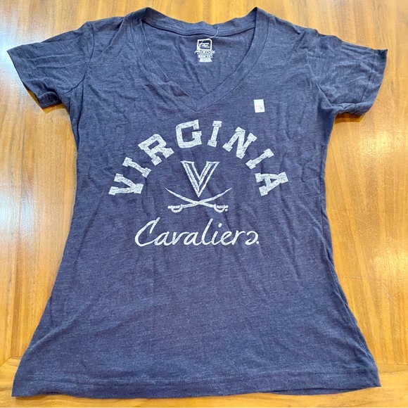Knights Apparel | Tops | Virginia Cavaliers Blue Tee Shirt Sz M Nwot ...